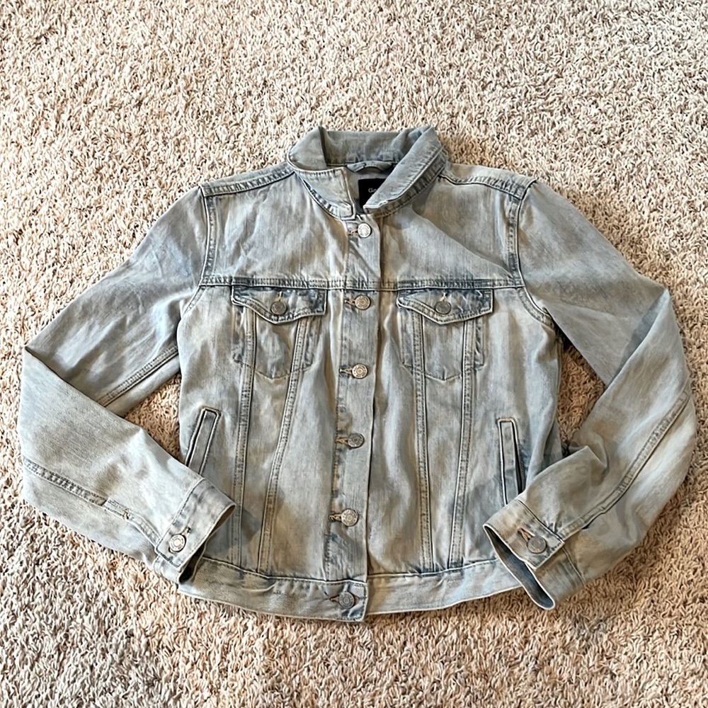 Gv Sparkle Gvsu Gap Jean Jacket, Grand Valley State U… - Gem
